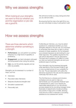 Civil Service Strengths Dictionary | PDF | Leadership | Behavioural ...