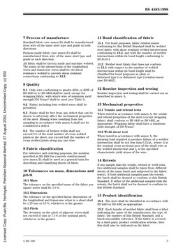 BS 4483 | PDF | Wire | Specification (Technical Standard)
