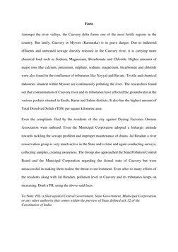 PIL Drafting Format for Environmental Issues | PDF | Writ | Supreme Courts