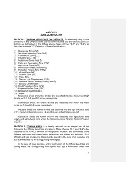 Antipolo City Zoning Ordinance Final | PDF | Zoning | Land Use