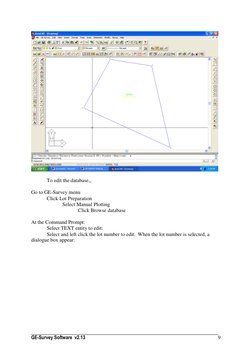 GE-Survey Software Guide v2.13 | PDF | Menu (Computing) | Command Line ...