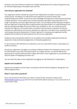 FHEA Application Guidance Notes | PDF | Educational Assessment | Curriculum