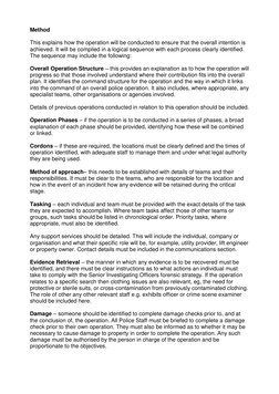IIMARCH Operational Order Guidelines | PDF | Crime Scene | Justice