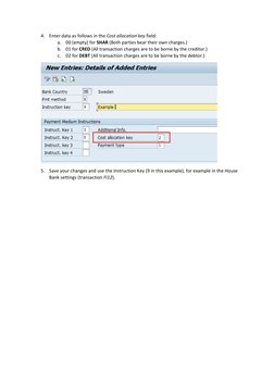 Configuring SAP Instruction Keys for Payments | PDF | Payments | Banks