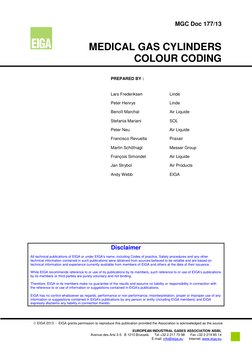 Medical Gas Cylinder Color Coding Guide | PDF | Oxygen | Breathing