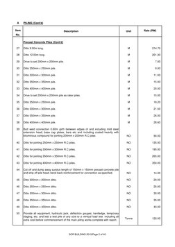 Piling Cost and Rates in Malaysia | PDF | Deep Foundation | Building ...