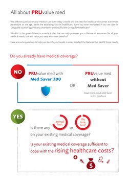 PRUvalue Med: Comprehensive Medical Plan | PDF | Deductible | Insurance
