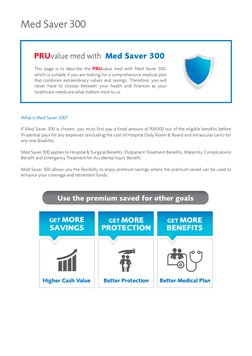 PRUvalue Med: Comprehensive Medical Plan | PDF | Deductible | Insurance