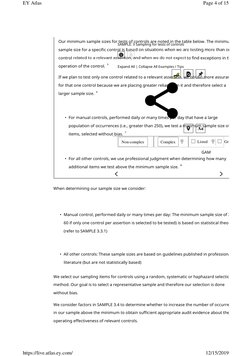Control Testing Sample Size Guidance | PDF | Sample Size Determination ...