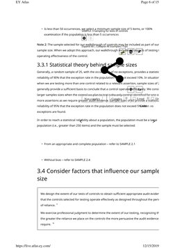 Control Testing Sample Size Guidance | PDF | Sample Size Determination ...