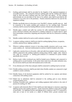 Substation Earth Mat Installation Guide | PDF | Electrical Conductor ...