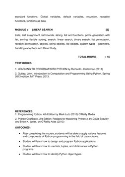 Python Programming Course Overview | PDF | Subroutine | Control Flow