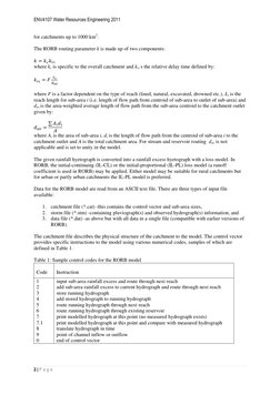 RORB Runoff Routing Model Overview | PDF | Discharge (Hydrology ...