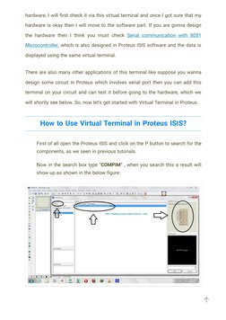 Using Virtual Terminal in Proteus ISIS | PDF | Computer Terminal ...