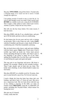 Death by Scrabble | PDF