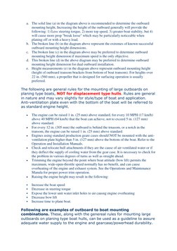 Outboard Motor Installation Guidelines | PDF | Manufactured Goods ...