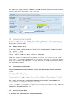 VIM Invoice Processing: PO vs NPO Guide | PDF | Invoice | Withholding Tax