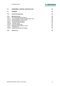 FNC Hoppecke Battery Manual | PDF | Electrostatic Discharge ...