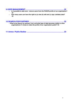 PADOR Registration FAQs Guide | PDF | Password | User (Computing)