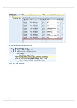 Batch Information Cockpit Overview | PDF | Menu (Computing ...