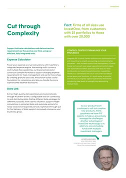 FIS InvestOne Brochure | PDF | Investment Management | Automation