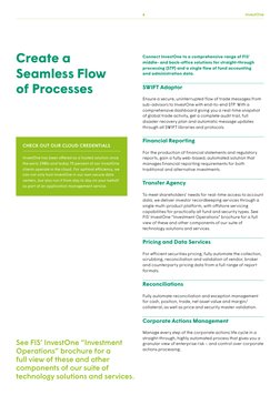 FIS InvestOne Brochure | PDF | Investment Management | Automation