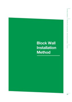 Starken AAC Block Installation Manual | PDF | Wall | Concrete