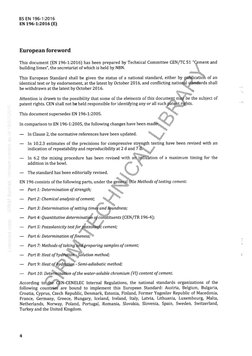 BS EN 196-1 - 2016-Cements Strength | PDF
