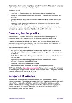 NESA Proficient Teacher - Evidence Guide | PDF | Lesson Plan ...