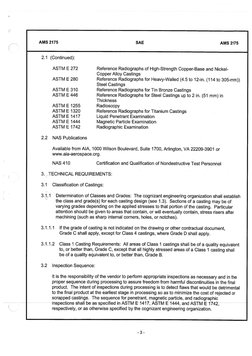 AMS 2175-2003 Castings, Classification & Inspection of | PDF