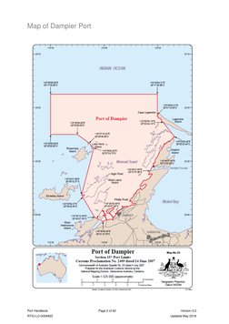Dampier and Port Walcott Handbook | PDF | Ships | Shipping
