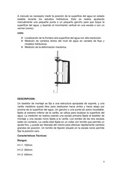 Limnímetros y Limnígrafos: Guía Esencial | PDF | Calibración | Agua