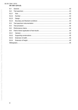 BS en 1364-1-2015 | PDF | Wall | Thermocouple