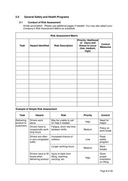 OSH Program Template for Compliance | PDF | Personal Protective ...