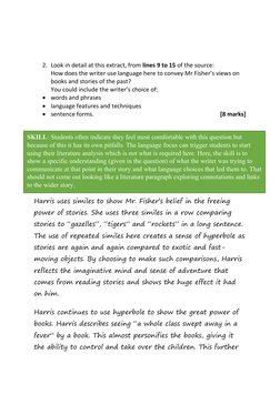 AQA English Language Paper 1 Model Answers | PDF | Writers | Question