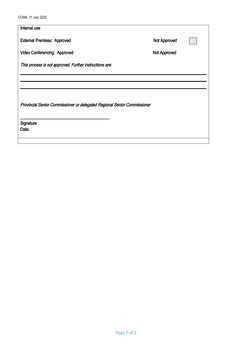 CCMA Online Hearing Consent Form | PDF | Government | Justice