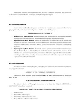 Historical Lie Detection Methods | PDF | Polygraph | Emotions
