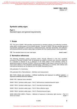 SANS 1186-1 Standard Signs and General Requirements | PDF | Color ...