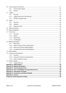 Prometer 100 User Manual (Cewe) | PDF | Power Supply | Parameter ...