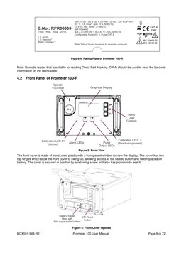 Prometer 100 User Manual (Cewe) | PDF | Power Supply | Parameter ...