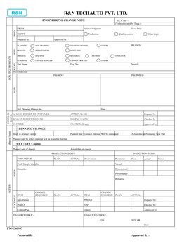 Engineering Change Notice Template | PDF | Information Science ...