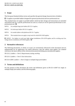 BS en 131-1-2015+a1-2019 | PDF | Ladder