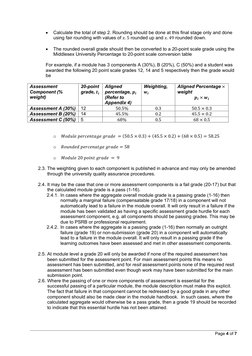 MDX 20-Point Grading Scale Guide | PDF | Academia