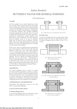 IS 13095 Butterfly Valve - 2020 | PDF | Valve | Pipe (Fluid Conveyance)