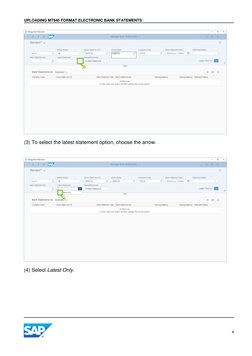 Uploading MT940 Bank Statements in SAP | PDF | Banking | Software