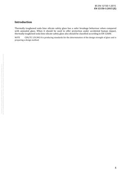 BS en 12150 - 1 2015 Thermally Toughened | PDF | Glasses | Engineering ...
