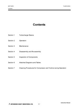 Met18 Turbo Charger Manual | PDF | Turbocharger | Bearing (Mechanical)