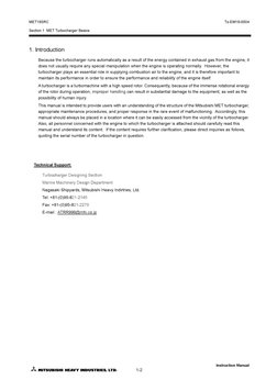 Met18 Turbo Charger Manual | PDF | Turbocharger | Bearing (Mechanical)