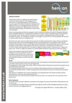 Heineken's TPM Programme Enhancement | PDF | Audit | Supply Chain