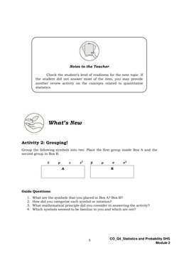 Statistics and Probability - q4 - Mod2 - Identifying Parameter To Be ...